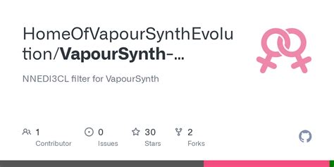 GitHub HomeOfVapourSynthEvolution VapourSynth NNEDI3CL NNEDI3CL Filter For VapourSynth