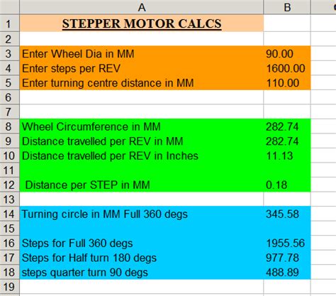 Steppersdistance And Excel Programming Arduino Forum