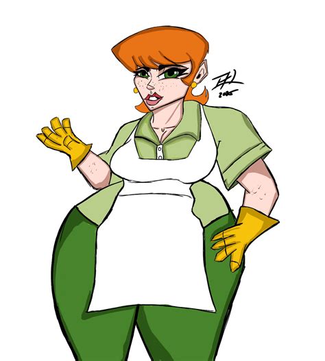 Dexters Mom Doodle By Drbobo45 On Deviantart