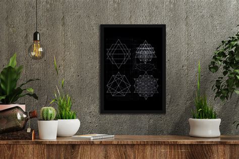 64 Tetrahedron Matrix Homegrown Geometry