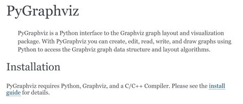 Python Pygraphviz