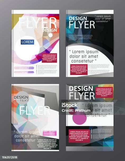 다각형 현대 소책자 레이아웃 디자인 템플릿입니다 전단지 전단지 커버 프레 젠 테이 션 0명에 대한 스톡 벡터 아트 및 기타