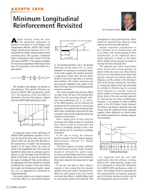 Minimum Longitudinal Reinforcement Revisited Pdf Force Bridge