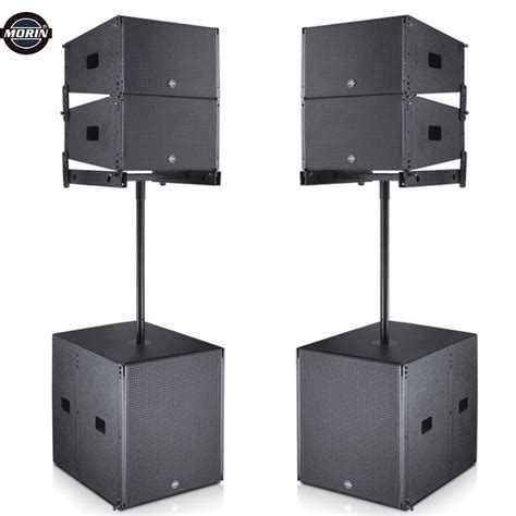Active Audio Speaker Sound Line Array System With Powered Outdoor Live Music Speaker Party