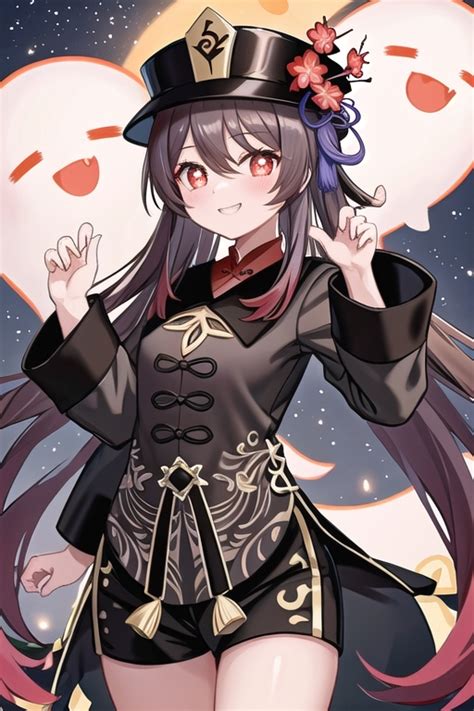 Hu Tao Image Created By Jyun Tensor Art