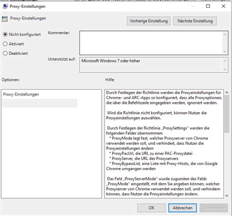 Chrome Gpo Proxy Setting Windows How To Set Chrome Enterprise And Education Community