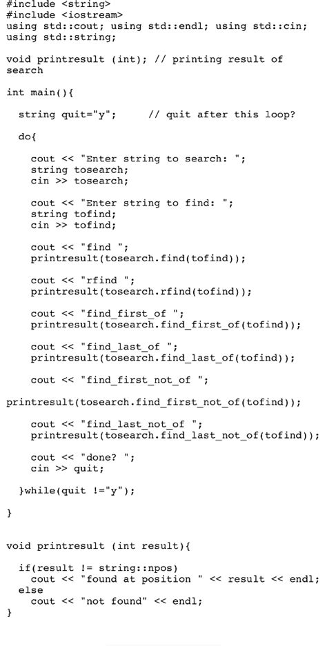 Solved Strings File Io You Are Free To Use A Single Or