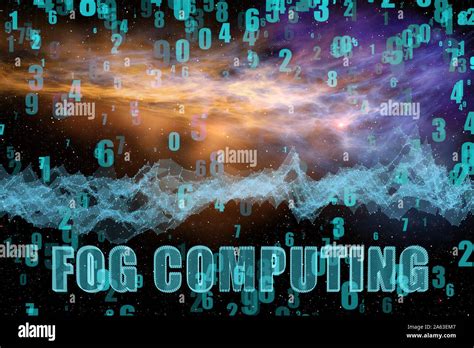 The Concept Of It Fog Computing Stock Photo Alamy
