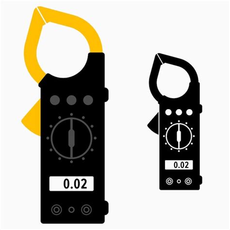 Premium Vector Clamp Multimeter Device