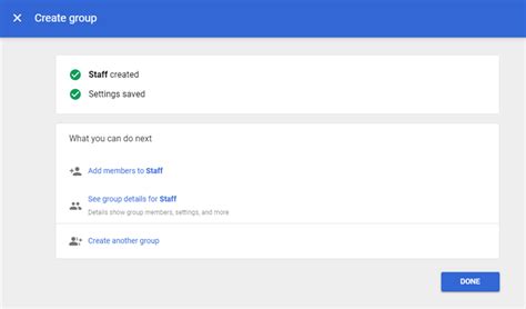 create a group with all organization members shared contacts