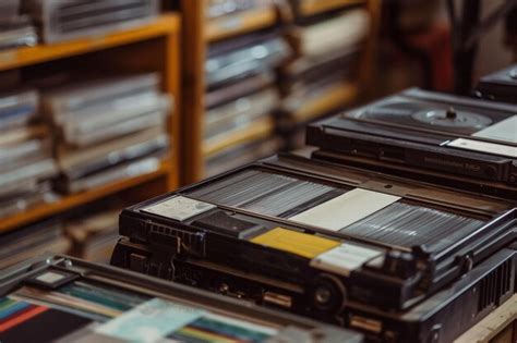 Digital Vs Analog Preservation Methods Ar Generative Ai Premium Ai Generated Image