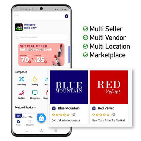Multivendor Woocommerce Mobile App Wcfm Android Ios