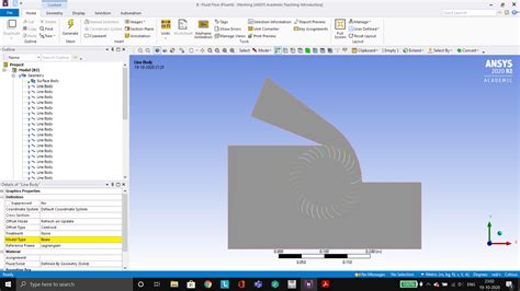 Is It Possible To Mesh A Line Body