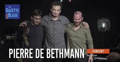 Pierre De Bethmann Trio à Eymet La Gazette Bleue Le Webzine Daction Jazz