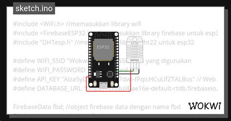 Suhu And Kelembapan Iot Wokwi Esp32 Stm32 Arduino Simulator