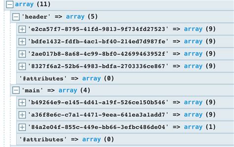 Theming Get Readable Content Array Keys When Using Layout Discovery