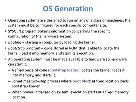 PPT Operating System Structures PowerPoint Presentation ID