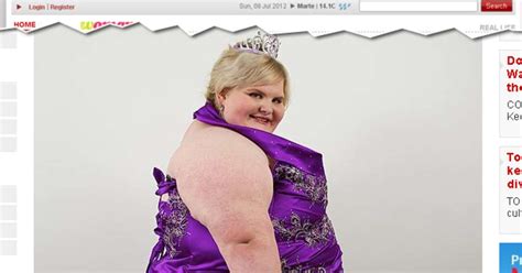 Aos 17 Anos Britânica Com 168 Kg é A Mais Obesa Candidata A Miss