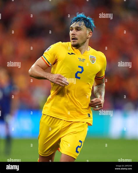 Romanias Andrei Ratiu During The Uefa Euro 2024 Round Of 16 Match At