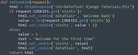 Django Cookies And Cookies Handling How To Create Cookies In Django Dataflair