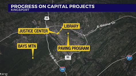 Kingsport Provides Updates On Improvement Projects Across City Wjhl Tri Cities News And Weather