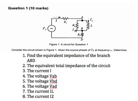 Solved Question Marks Figure A Circuit For Chegg Com