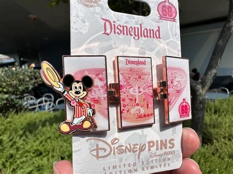 New Limited Edition Disneyland Resort 68th Anniversary Pin Available