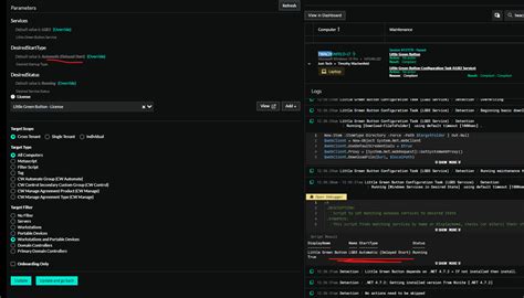Deployment To Disable And Enable Services Software Tasks And Script