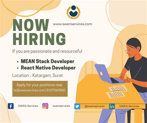 Swen Services On Linkedin Hiringimmediately Meanstackdeveloper Reactnativedeveloper Location