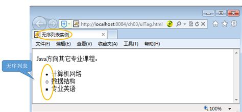 列表标签及其应实例 前端导师歌谣 博客园