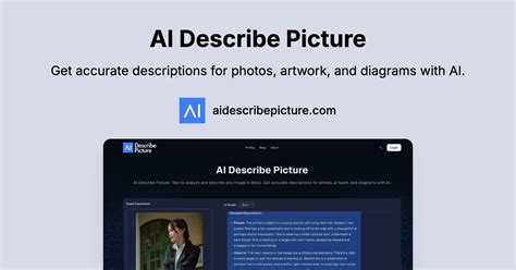 Image Describer Online Image And Photo Description Tool