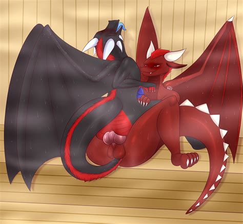 Rule 34 Absurd Res Anal Damian5320 Dragon Duo Hi Res Male Male Male Sauna Sex Tail Fetish Tail