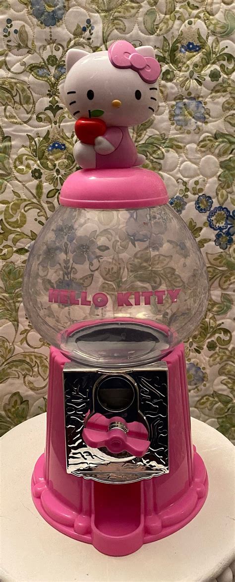 Hello Kitty Gum Ball Machine Etsy