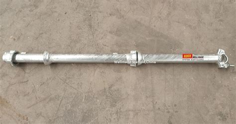 1m Cuplock Scaffolding System Handrail Post Construction Materials Cup Lock Scaffold