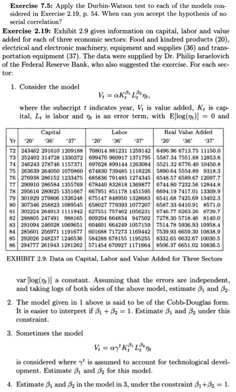 Solved Exercise 219 Exhibit 29 ﻿gives Information On