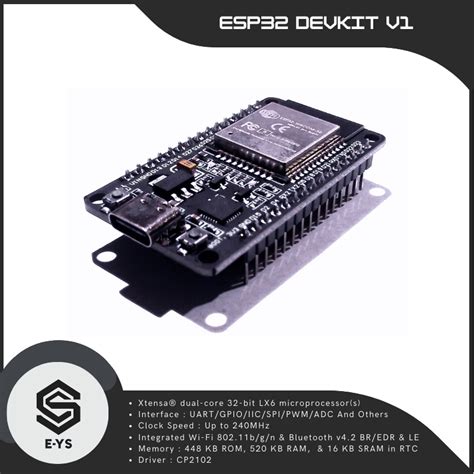 Jual Esp32 Devkit V1 Type C Cp2102 Internet Of Things Esp 32 Wifi Bluetooth Development Board