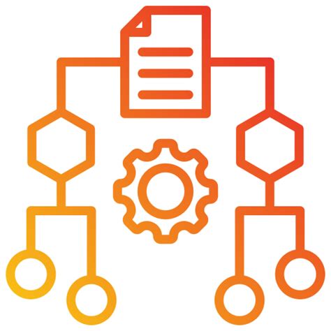 algorithm generic gradient outline icon