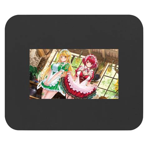 K Pyra And Mythra From Xenoblade Chronicles Mouse Pads Sold By SheaDSSimon SKU