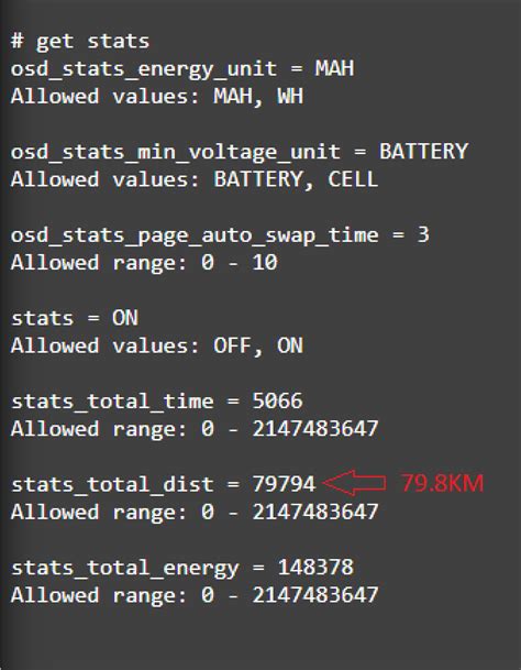 Add Ability To Show Statstotaldist In The Osd · Issue 8980