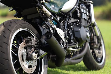 マフラー カワサキ Kawasaki 23~z900rs 8bl Zr900k Powerbox Full 4in1 耐熱ブラック｜sp忠男