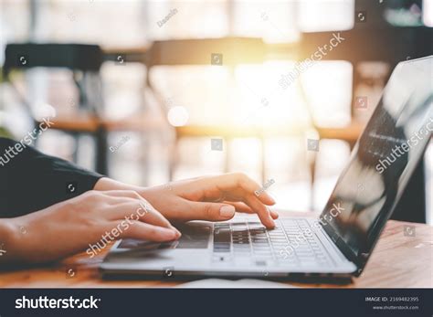 Office Girls Hands Typing Input Data Stock Photo 2169482395 Shutterstock