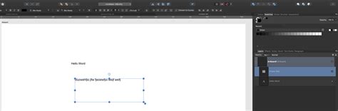 Text And Alignment Bugs V1 Bugs Found On Macos Affinity Forum