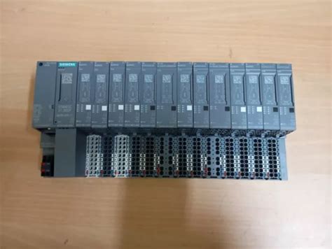 Siemens Simatic S7 Et200sp Plc Rack Cpu 6es7155 6au01 0bn0 £750 00 Picclick Uk