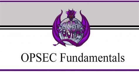 Chesbro On Security Opsec Fundamentals Course