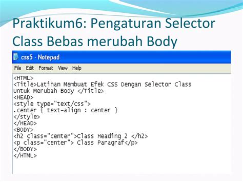 materi css dasar ppt