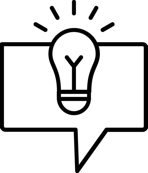 Tips Line Icon 27709052 Vector Art At Vecteezy