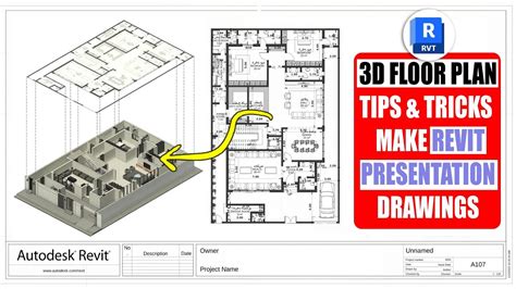 How To Create A 3d View Of A Floor Plan In Revit How To Create A 3d View Of A Floor Plan In Revit