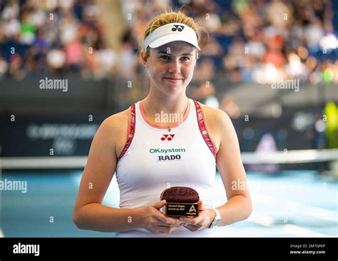 January 8 2023 Rome Australia Linda Noskova Of The Czech Republic