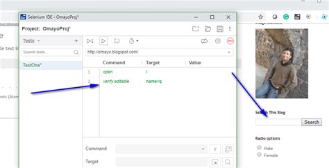 New Selenium Ide Using ‘verify Editable Command To Check Whether The