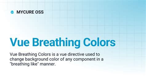 Vue Breathing Colors Mycure Oss